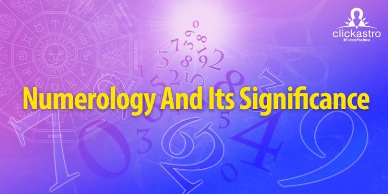 Numerology And Its Significance