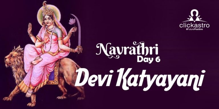 Navratri Day 6 - Devi Katyayani Navratri Day 6 - Devi Katyayani
