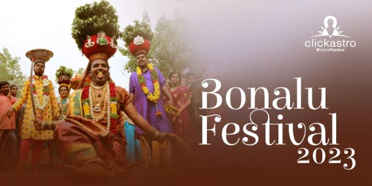 Telangana Bonalu Festival 2023 - Clickastro.com